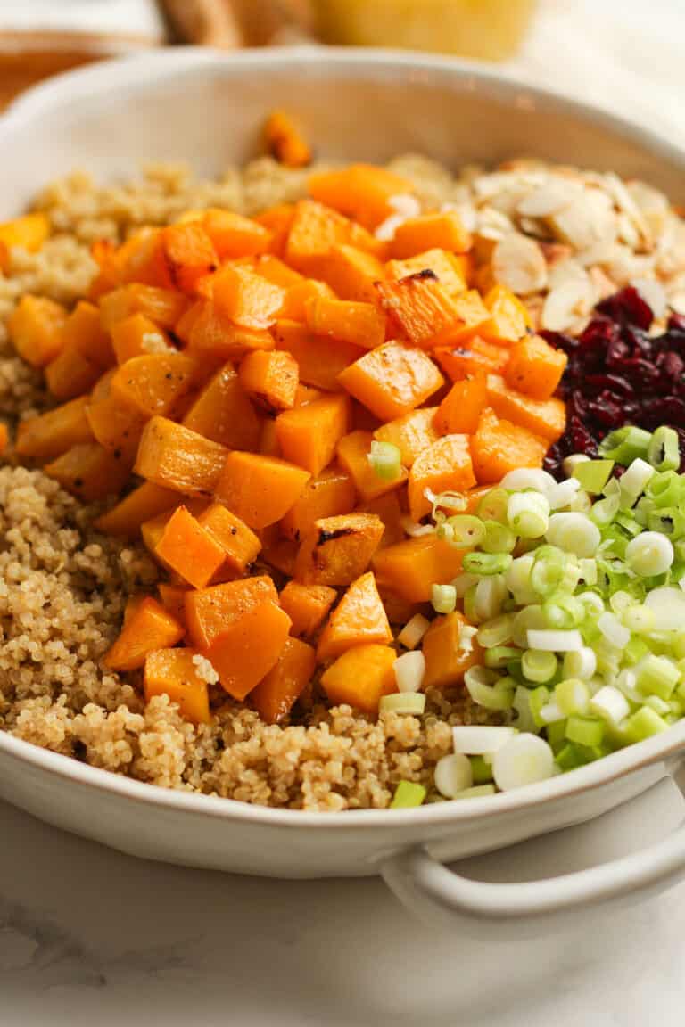 Butternut Squash Quinoa Salad - SueBee Homemaker