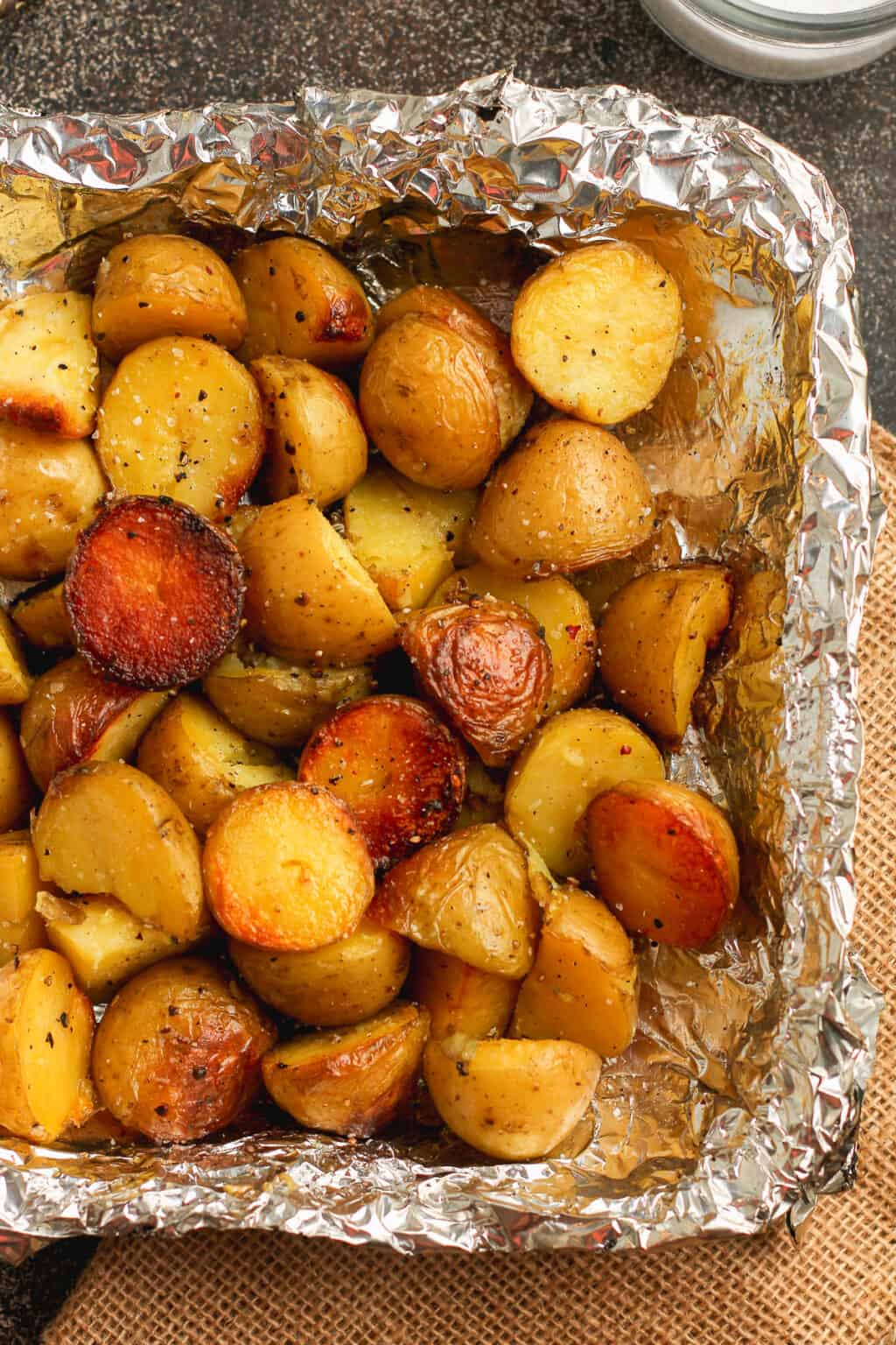 Small Potatoes on the Grill - SueBee Homemaker