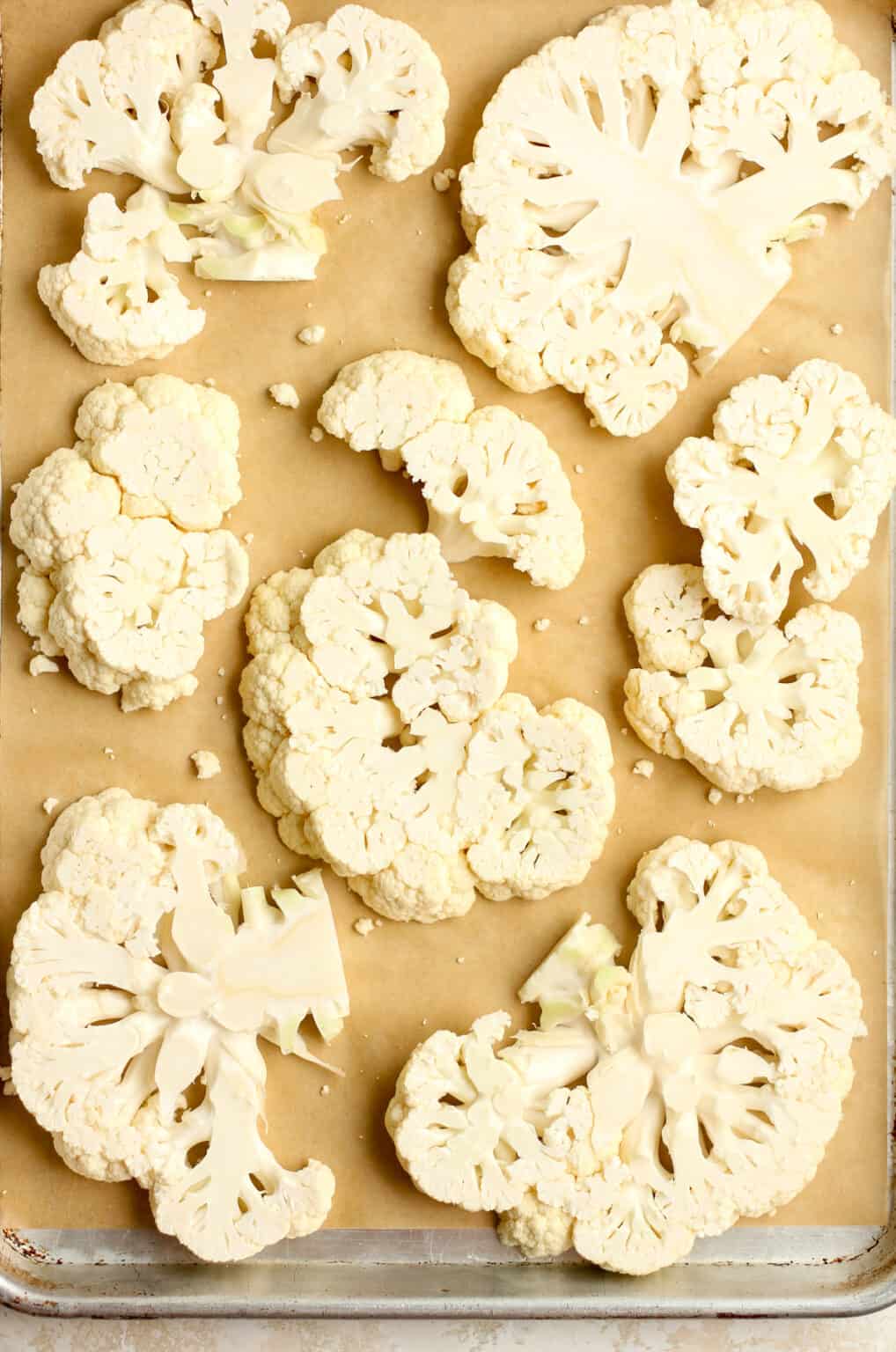 Cheesy Cauliflower Steaks - SueBee Homemaker