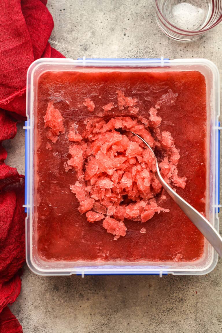 Frozen Cranberry Vodka Slush - SueBee Homemaker