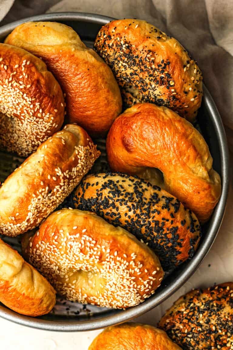 Homemade New York Style Bagels - SueBee Homemaker