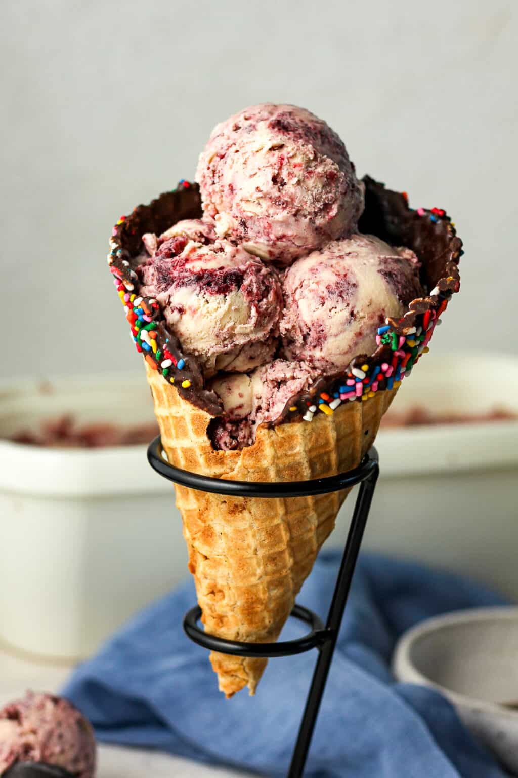 Black Cherry Ice Cream - SueBee Homemaker