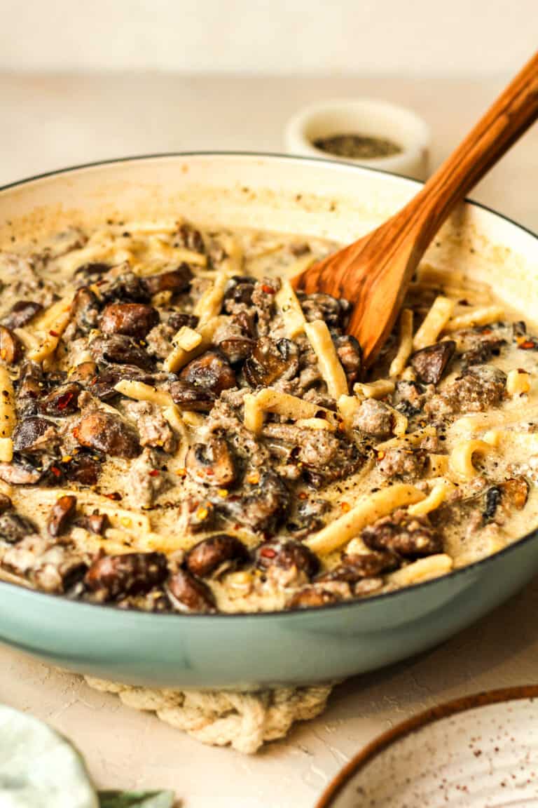 Homemade Hamburger Helper Beef Stroganoff - SueBee Homemaker