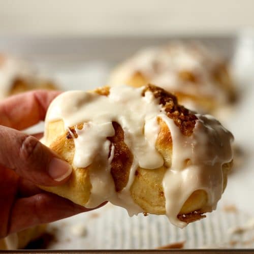 Iced Cinnamon Knots - SueBee Homemaker