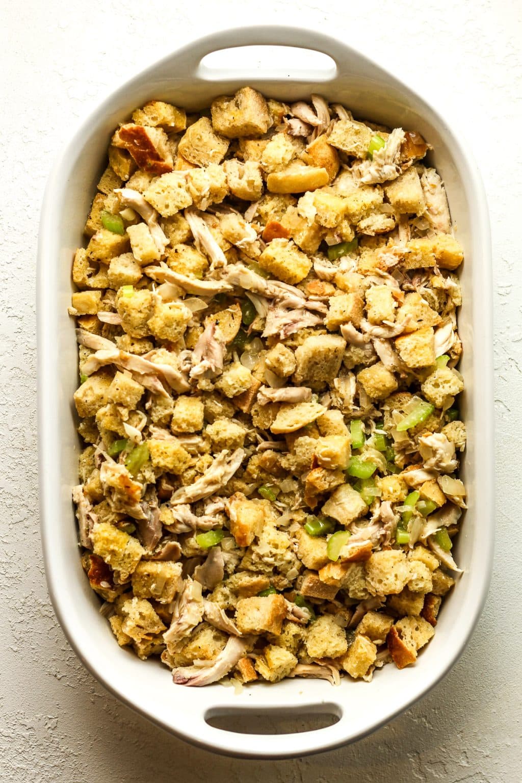 Thanksgiving Stuffing Recipe with Chicken - SueBee Homemaker