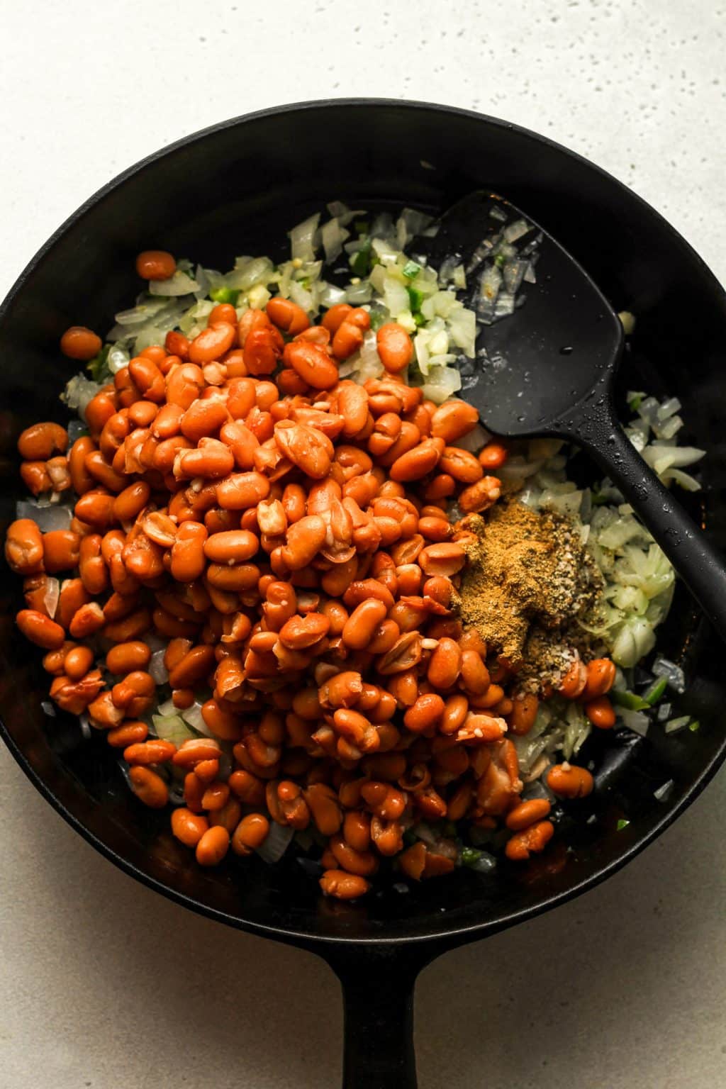 Smooth and Creamy Restaurant Style Refried Beans - SueBee Homemaker